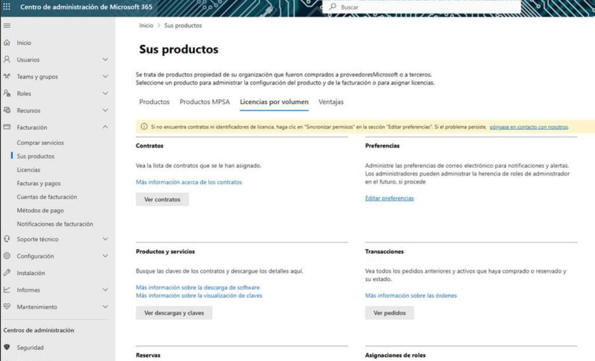Adiós VLSC, hola M365 Admin Center | TechSoup Spain